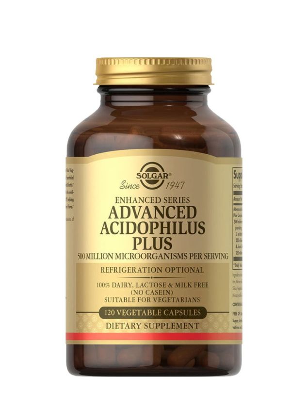 Advanced Acidophilus Plus, Probióticos, 120 caps, Solgar – Mixgreen.cl