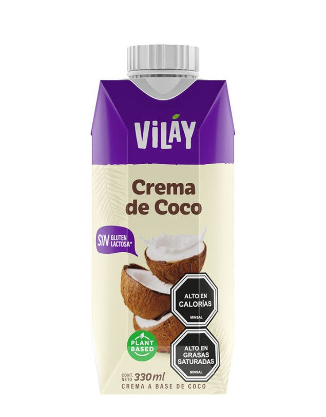 Crema de Coco, 330ml, Vilay – Mixgreen.cl
