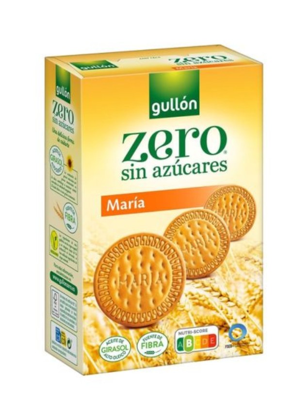 Galletas María Sin Azúcar, 400g, Gullón – Mixgreen.cl