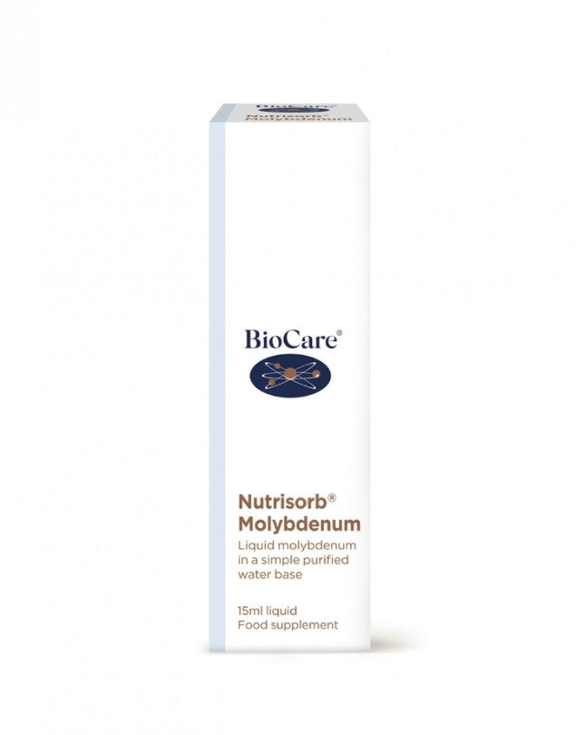 Nutrisorb Molibdeno Liquido, 15ml. BioCare – Mixgreen.cl
