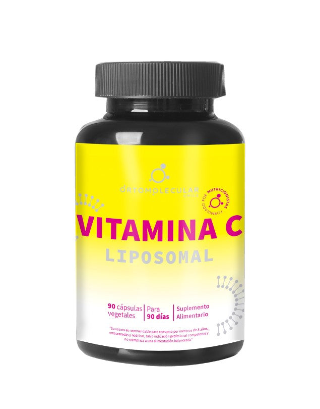 Vitamina C Liposomal 1.000 Mg, 90 cáps. Ortomolecular – Mixgreen.cl
