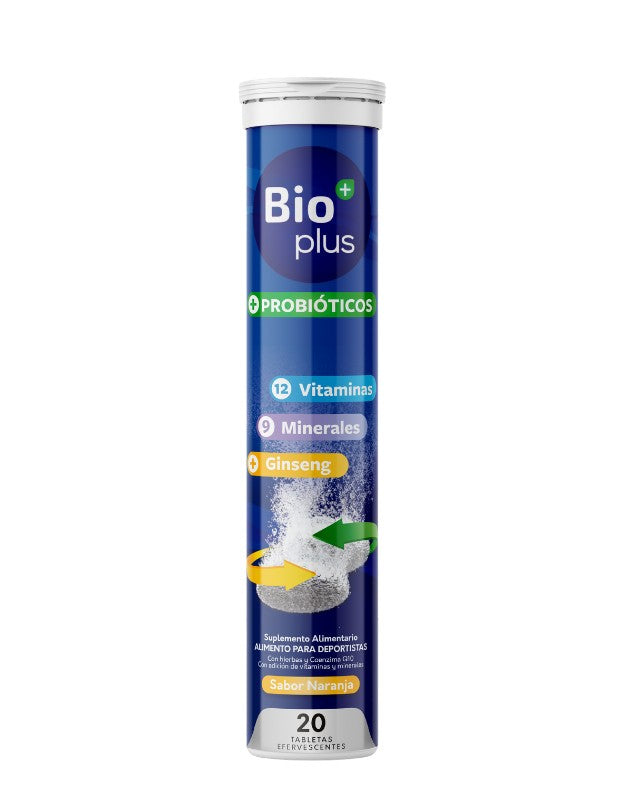 Bioplus + Probióticos, 20 tab. German Energy. – Mixgreen.cl