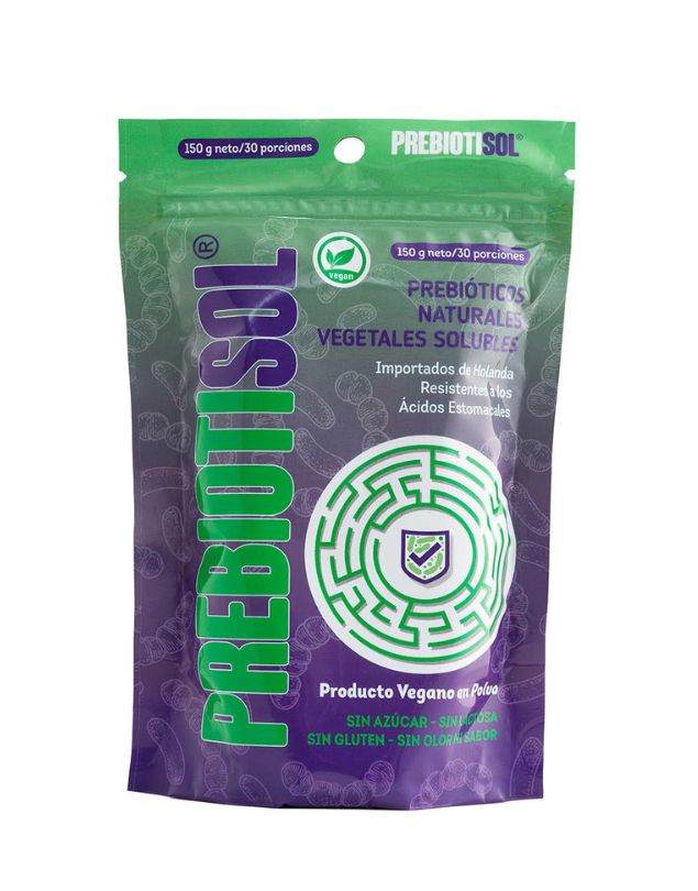 Prebiotisol, Prebiótico en polvo, 150g. Vital & Young – Mixgreen.cl